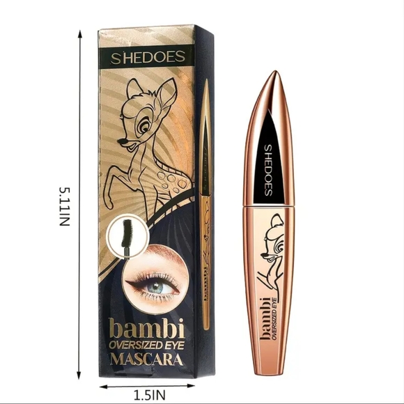 bambi | Makeup | Bambi Oversized Mascara Waterproof Sweatproof Thick ...
